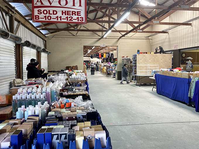 Miller's Flea Market maintains the organized charm of a department store. Bargain hunting without the chaos&mdash;what a concept!