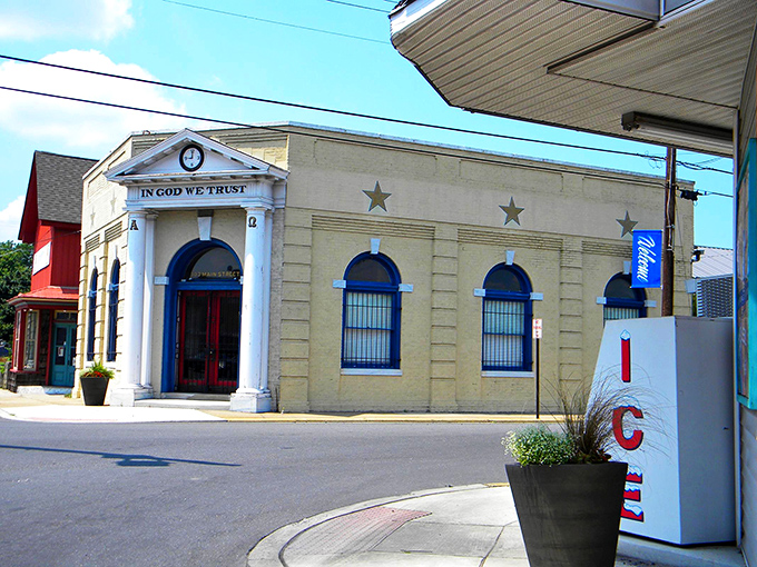 Small-town architecture with big personality &ndash; Millsboro's historic downtown maintains its vintage appeal.