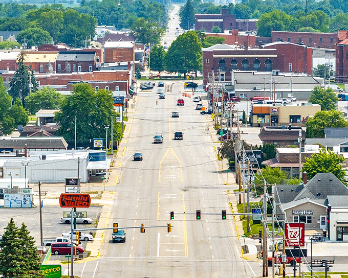 Monmouth's classic downtown buildings stand shoulder to shoulder like old friends. Brick facades that have weathered fashion trends and economic shifts with dignity. 