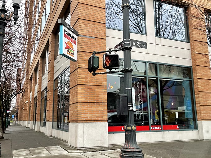 Portland Burger's sleek downtown storefront proves that even hipster havens need honest-to-goodness burger joints.