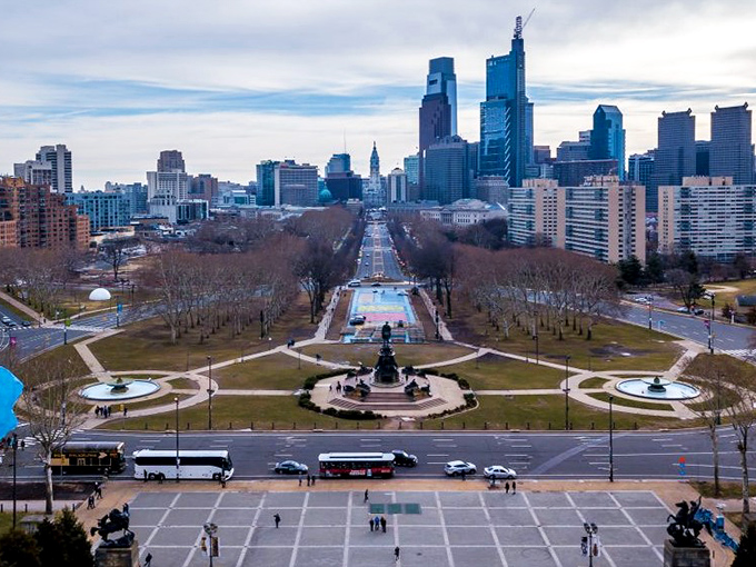 St. Marys' brick city hall stands solid and dependable, much like the community's commitment to affordable small-town living. 