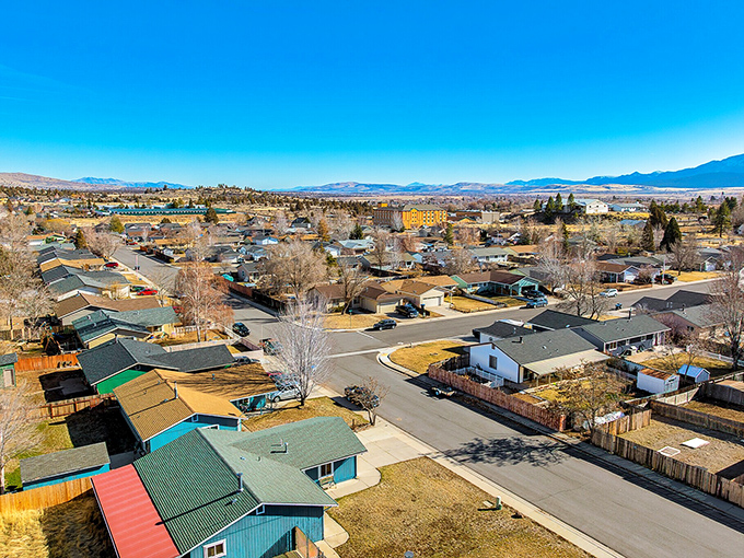 Susanville's charming neighborhoods spread across gentle hills, offering affordable mountain living with room to breathe.
