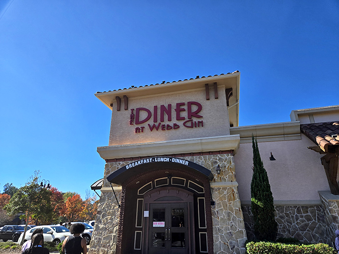 The Diner at Webb Gin brings upscale touches to classic comfort food&mdash;stone and stucco with a side of syrup.