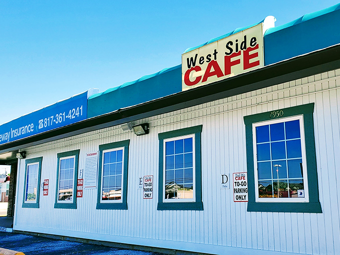 West Side Cafe's cheerful exterior hints at the country cooking waiting inside, where breakfast is serious business.