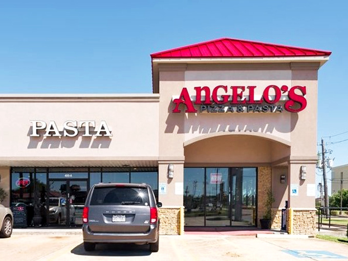 Angelo's Pizza and Pasta: Where accessible parking meets inaccessibly good pizza. That red roof has been the setting for countless family celebrations!