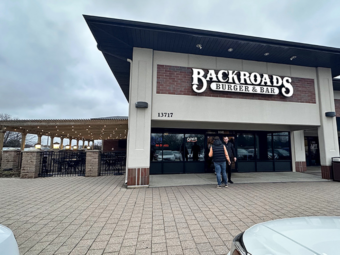 The perfect patio for enjoying hand-crafted burgers while contemplating life's important questions &ndash; like ordering seconds.