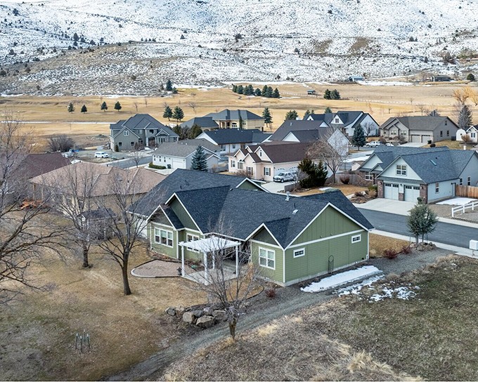 Winter dusts Baker City with just enough snow to look picturesque without requiring the snow-blowing marathons of your former Midwest life.