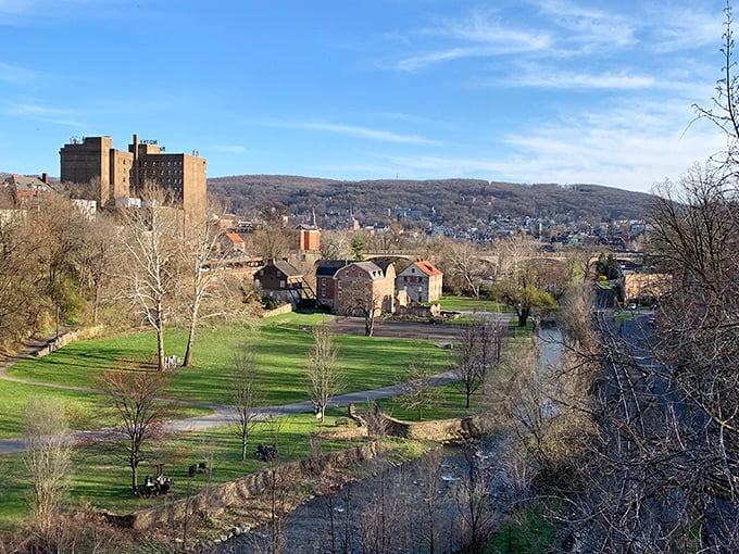 The view from above Bethlehem reveals a patchwork quilt of history, with each building a stitch in the town's colorful story.
