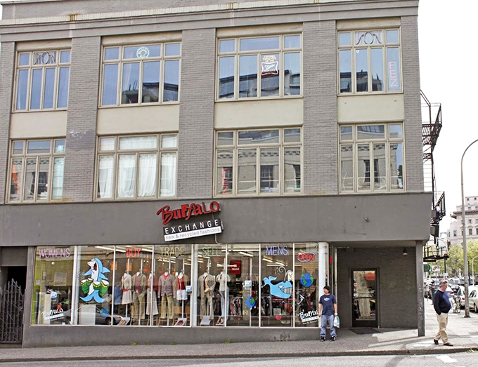 Downtown Portland's fashion recycling headquarters where your next favorite outfit is probably someone else's fond memory.