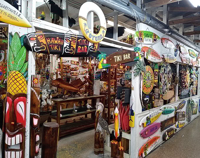 Tiki culture meets flea market magic in this tropical treasure trove of island-inspired finds.