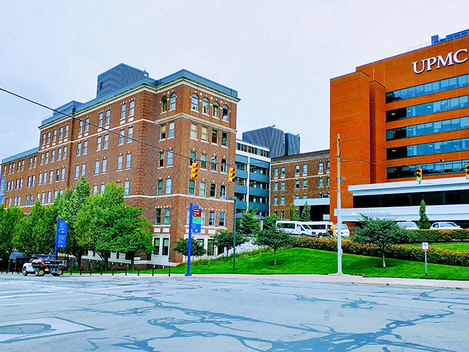 Erie's medical district showcases modern facilities amid affordable neighborhoods, proving quality healthcare doesn't require big-city prices.