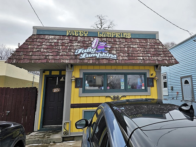 This cheerful yellow sandwich shack looks like it was designed by Wes Anderson &ndash; quirky outside, delicious inside.
