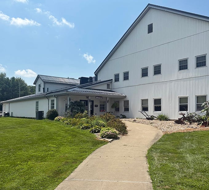 Country elegance at its finest! Gasthof's sprawling white building welcomes visitors to a world where buffet means bounty and seconds are encouraged.