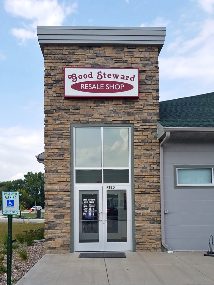 The Good Steward's clean lines and professional signage promise an organized treasure hunt. No rummaging required at this resale revelation.