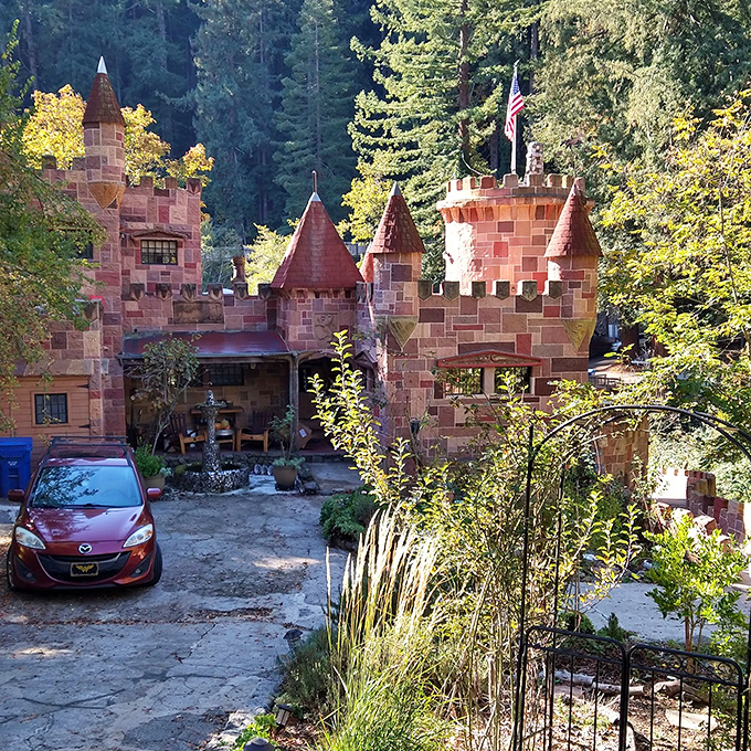 Howden Castle: This stone castle tucked into the Santa Cruz Mountains looks like the perfect hideout for Robin Hood and his merry men.