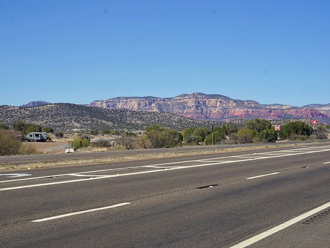 The road to Jerome winds through scenery that looks like God's own watercolor set &ndash; splashed with every shade of the desert rainbow.