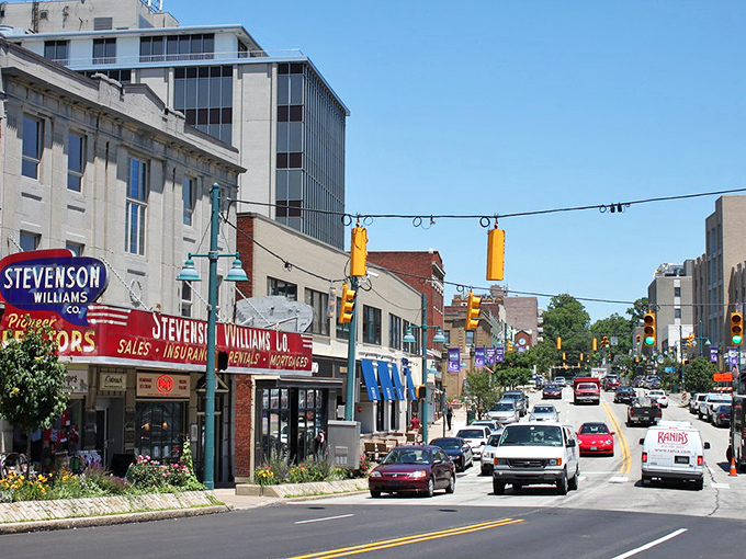 These unassuming storefronts in Lebanon hide a community where neighbors know each other and retirement savings last longer.