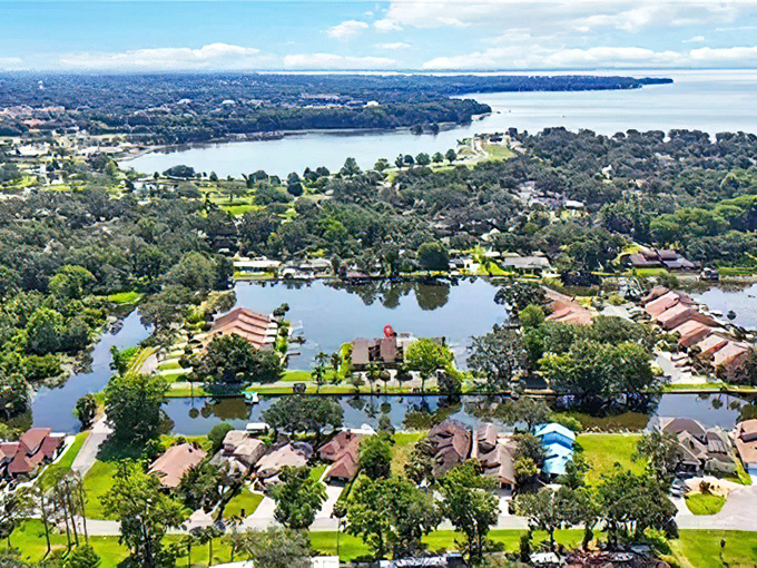 Waterfront properties in Leesburg offer tranquil settings where nature and neighborhood perfectly blend.