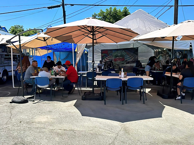 Mariscos El Tambo: Sometimes the best seafood comes from a parking lot&mdash;especially when it involves giant goblets of shrimp cocktail.