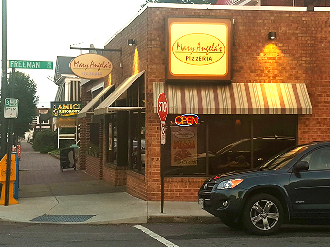 Carytown's cozy corner pizza joint has the warm glow of a neighborhood institution. Pizza diplomacy at its finest!