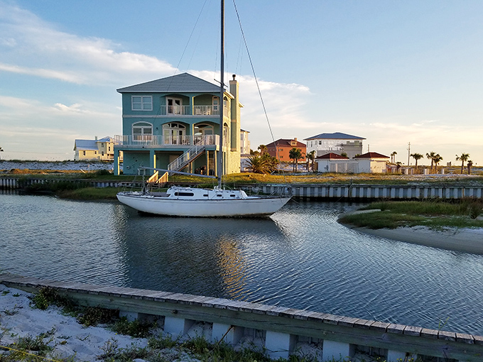 Coastal living with room to breathe. Beach homes with character line canals perfect for morning paddleboard adventures.