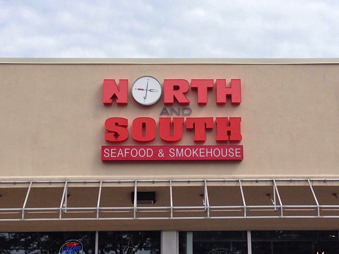 The compass in North and South's logo isn't just for show&mdash;they really do bring the best seafood from every direction to Madison.