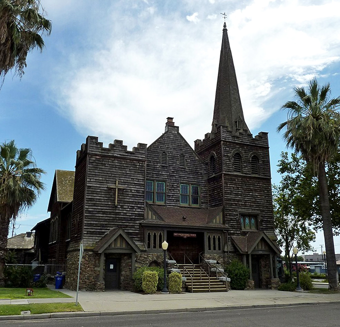 Porterville's historic church architecture adds character to this affordable Central Valley gem. Prayers for affordable housing already answered!