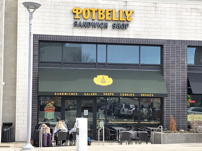 Behind those sleek windows, sandwich artists work their magic on every perfectly warmed creation.