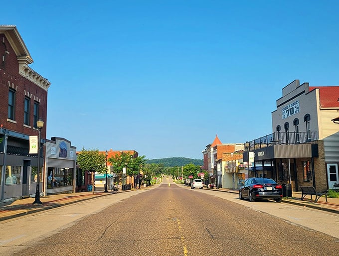 This isn't just a street&mdash;it's a timeline of Wisconsin history with convenient parking.