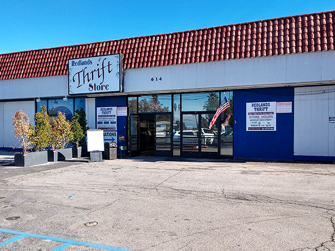 That American flag says it all &ndash; this thrift store embodies the all-American tradition of getting more bang for your buck without sacrificing quality.