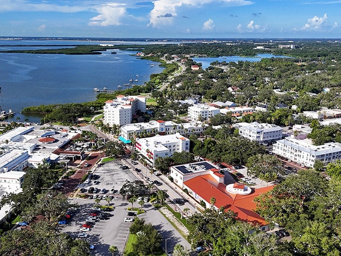 From above, Safety Harbor resembles a Mediterranean village that took a wrong turn and landed in paradise&mdash;complete with waterfront views!