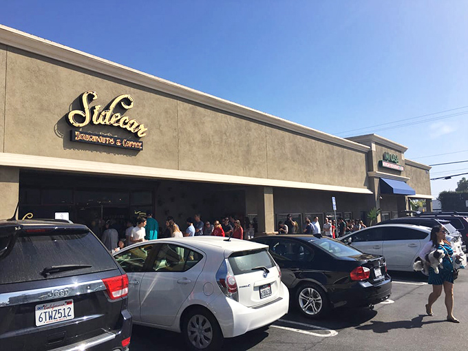 The crowd outside Sidecar speaks volumes about what's waiting inside. Some things are worth standing in line for, especially before coffee.