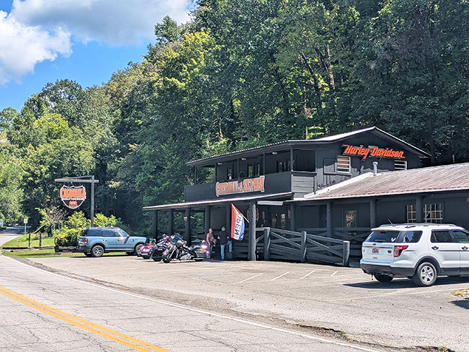 Where else can you get mountain scenery and Harley-Davidson culture in one perfect small town?
