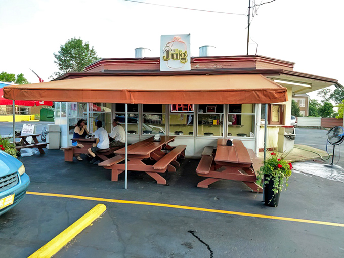 Those picnic tables have hosted more memorable conversations than most therapists' couches&mdash;and with better food, too!