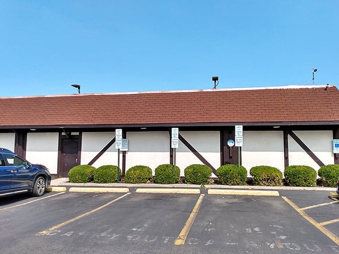 That classic A-frame roof has sheltered generations of Columbus families celebrating life's moments over perfect pasta.