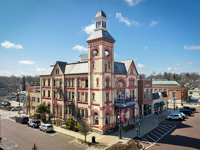 The historic Woodstock Opera House stands tall among the town's charming buildings. No wonder Hollywood fell in love with this place!