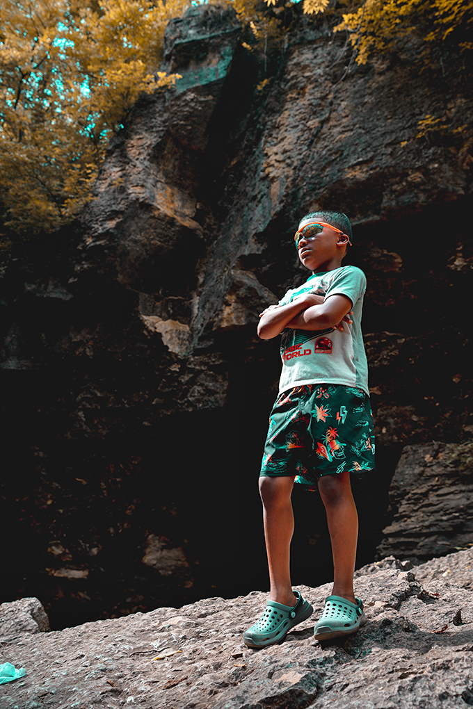 Striking a pose that says, "I conquered nature today!" The falls create a dramatic backdrop that turns ordinary photos into epic memories.