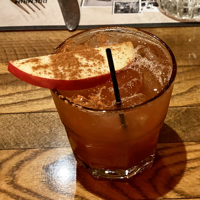 An Apple Butter Old Fashioned that tastes like autumn took a mixology class&mdash;Pennsylvania Dutch tradition meets cocktail hour sophistication.