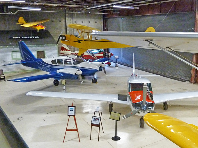 The Piper Aviation Museum showcases the town's high-flying history with vintage aircraft that remind us when traveling was an adventure, not an endurance test.