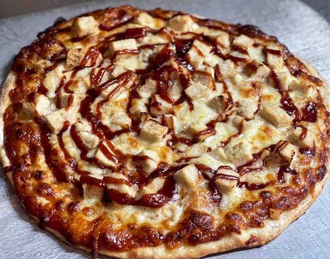 BBQ chicken pizza that doesn't try to reinvent the wheel&mdash;just makes it deliciously round, saucy, and impossible to resist.