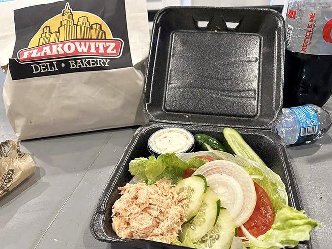 Even their takeout presentation shows respect for the ingredients&mdash;this tuna salad isn't just lunch, it's a portable celebration.