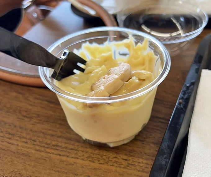 Banana pudding that would make your grandmother both proud and jealous. Those vanilla wafers have found their true calling in life.