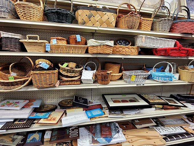 Basket paradise or wicker wonderland? Either way, these handcrafted containers are ready to organize your life for less than a fancy coffee.