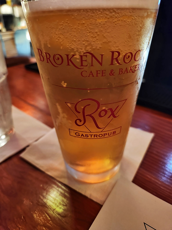 Nothing complements a great meal like a perfectly poured beer in branded glassware. Liquid sunshine in a glass. 