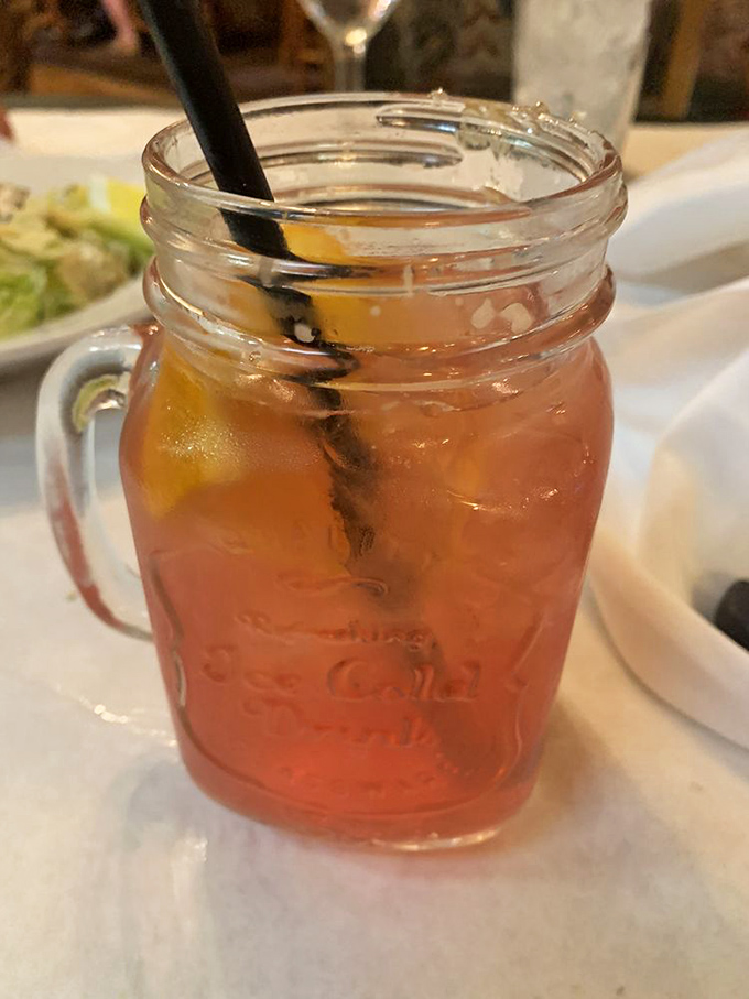 When your cocktail arrives in a Mason jar, you know you're either at a hipster bar or a place that believes proper hydration is important.