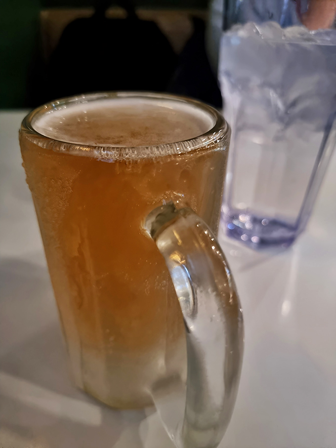 A frosty mug of beer&mdash;barbecue's perfect dance partner. Cold, crisp, and ready to cut through all that glorious smoky richness.