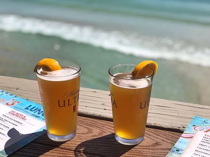 Cold beer, warm breeze, and endless ocean views &ndash; somebody pinch me, this can't be real.