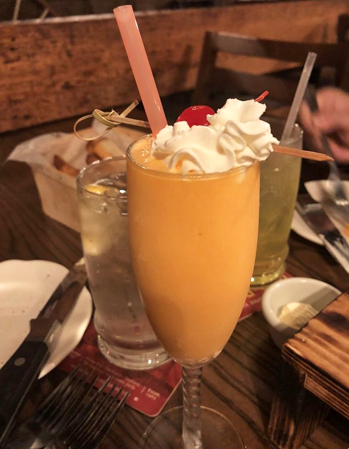 The kind of drink that makes you forget you're in Ohio, not Miami&mdash;sunshine in a glass with a cherry on top.