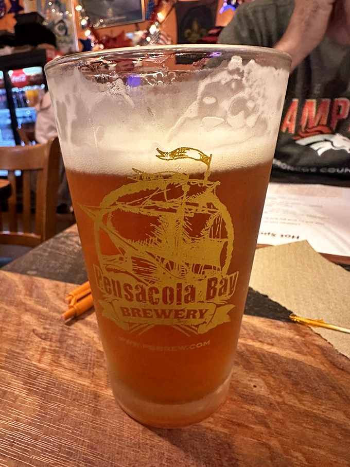 Nothing complements smoky barbecue like a cold local brew from Pensacola Bay Brewery &ndash; it's like the ocean and the smokehouse made a delicious pact.