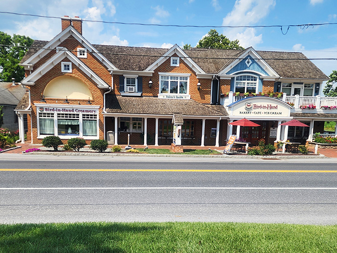 The Bird-in-Hand Creamery complex isn't just a place to eat&mdash;it's where calories don't count because you're "experiencing local culture."